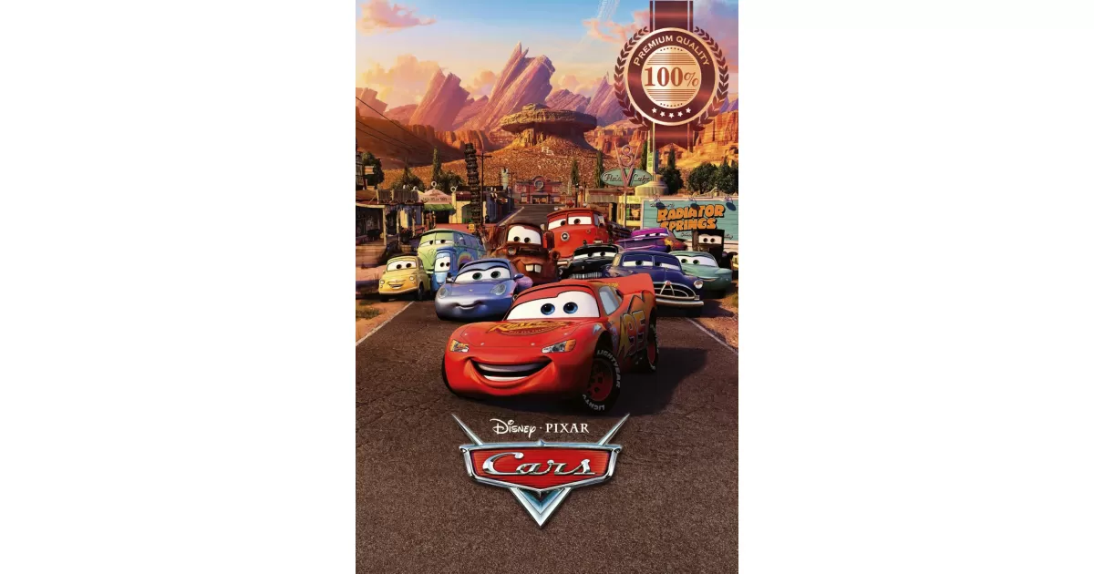 CARS 1 DISNEY 2006 3D V2 OFFICIAL ORIGINAL CINEMA MOVIE PRINT PREMIUM ...