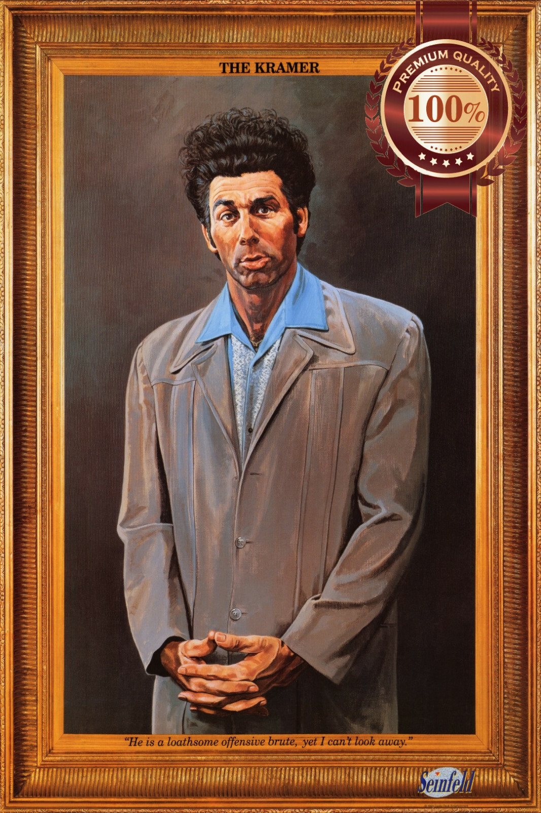 THE KRAMER ORIGINAL WITH PRINTED FRAME OIL PAINTING ART PRINT PREMIUM ...
