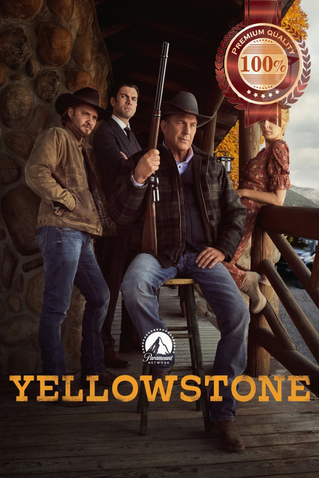 YELLOWSTONE TV SERIES ORIGINAL OFFICIAL ART PRINT PREMIUM POSTER